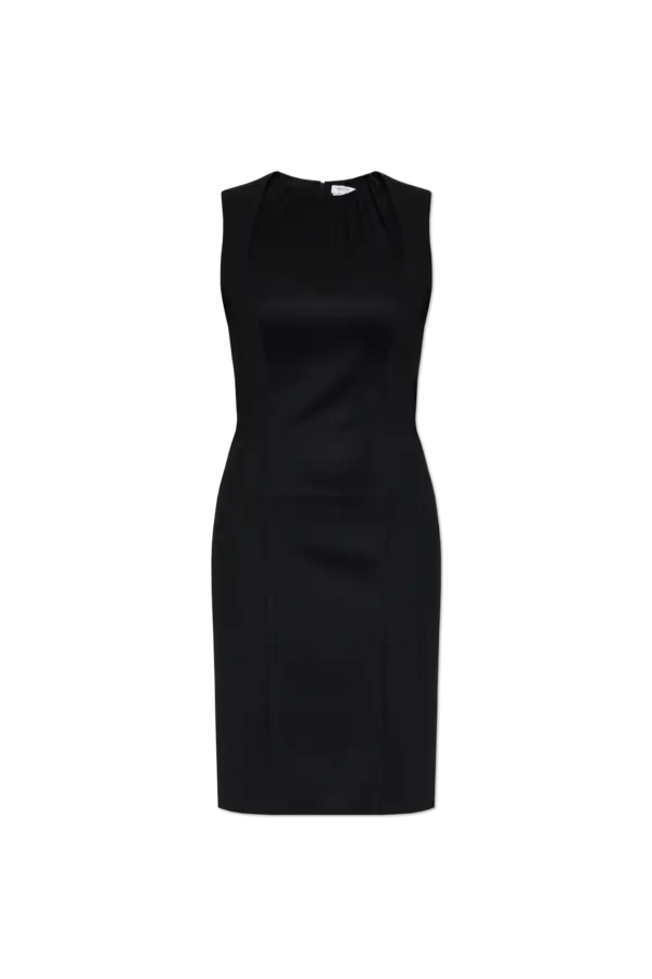 Alexander McQueen Fitted Silk Dress
