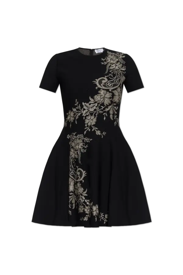Alexander McQueen Floral Print Dress
