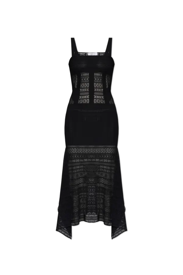 Alexander McQueen Lace Asymmetrical Dress