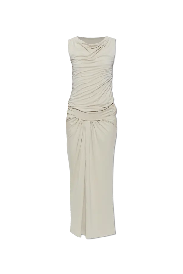 ENTIRE STUDIOS Dress With Waist Draping - Grey
