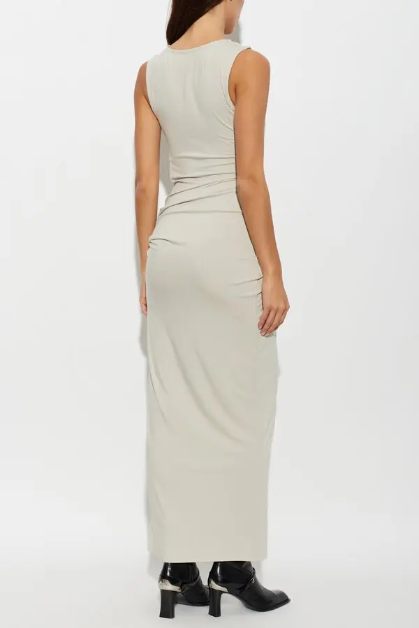 ENTIRE STUDIOS Dress With Waist Draping - Grey