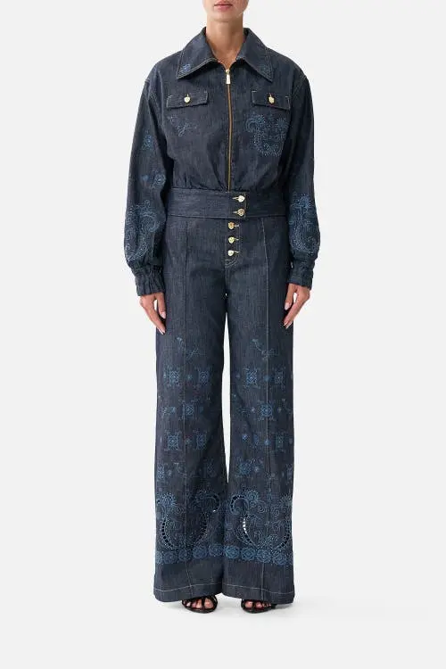 Camilla Jenna High Waisted Flare - Denim