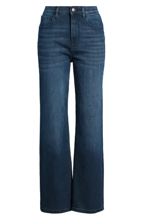 Warp + Weft Vancouver Mid Rise Straight Leg Jeans