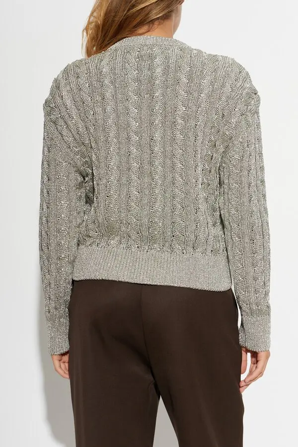 Alexander McQueen Sweater With Lurex Thread