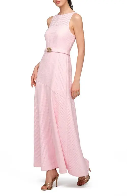 KAY UNGER Odella Sleeveless Organza Gown