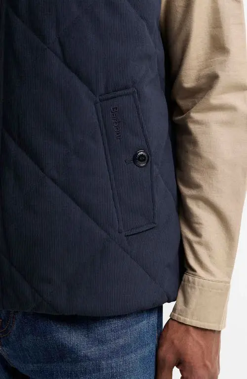 Barbour Corden Quilted Gilet - Dark Navy
