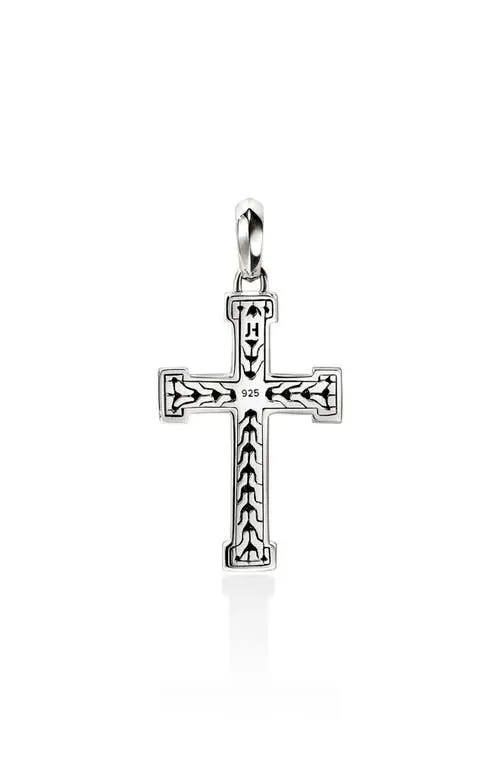 John Hardy Essential Diamond Cross Pendant