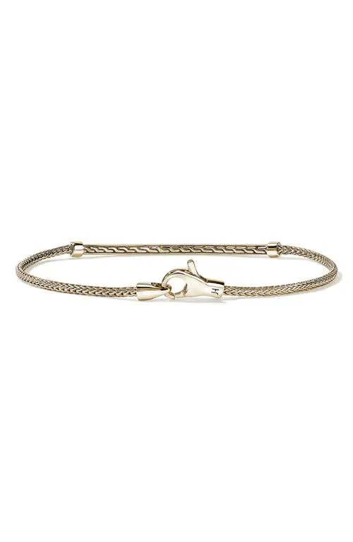 John Hardy Essentials 14k Diamond Chain Bracelet