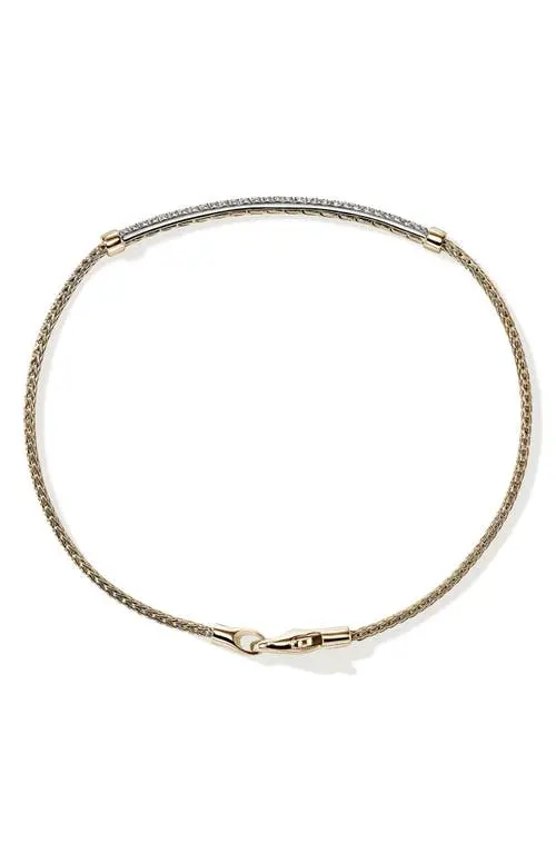 John Hardy Jh Essentials Pavé Diamond Bracelet