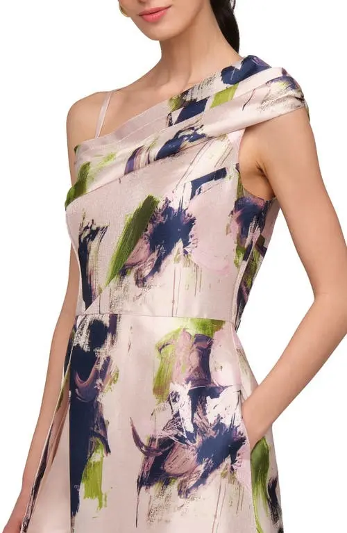 KAY UNGER Whitely Floral Print Maxi Jumpsuit