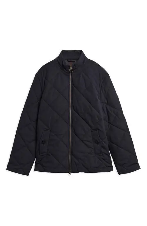 Barbour Corden Quilted Jacket - Dark Navy
