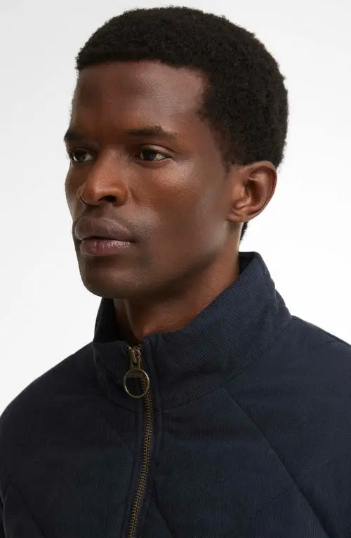 Barbour Corden Quilted Jacket - Dark Navy