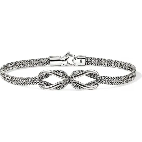 John Hardy Infinite Love Knot Sterling Bracelet - Silver