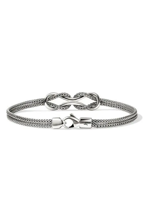 John Hardy Infinite Love Knot Sterling Bracelet