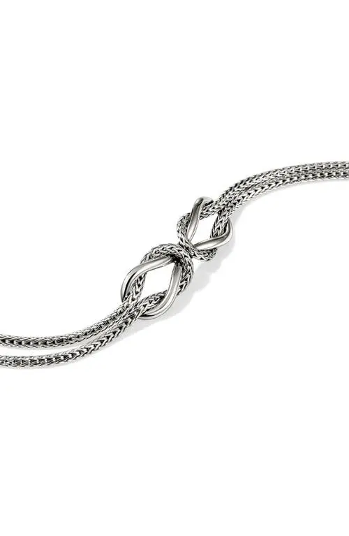 John Hardy Infinite Love Knot Sterling Bracelet