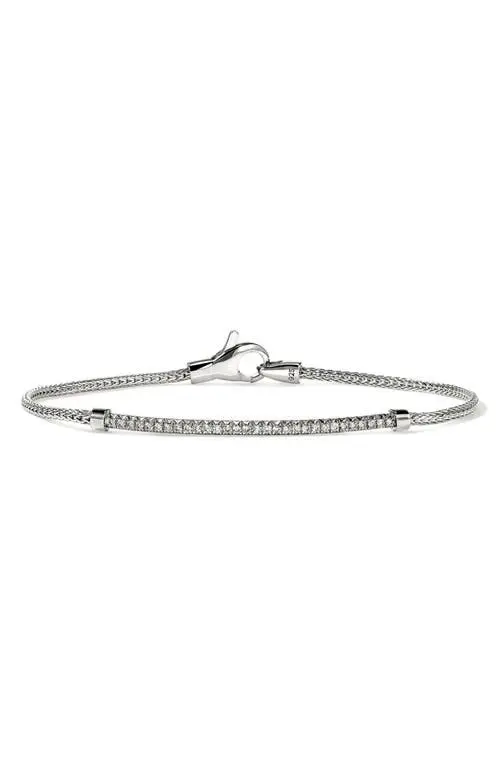 John Hardy Essentials Sterling Pav9 Bar Bracelet - Silver