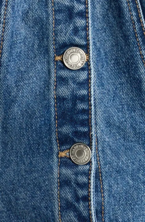 Warp + Weft So Cal Fit & Flare Denim Jacket