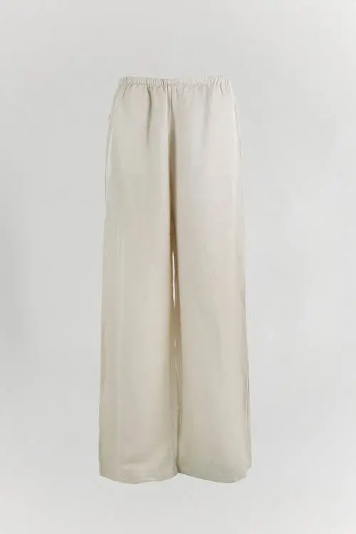 BULDAN'S Seta Pants - Ivory