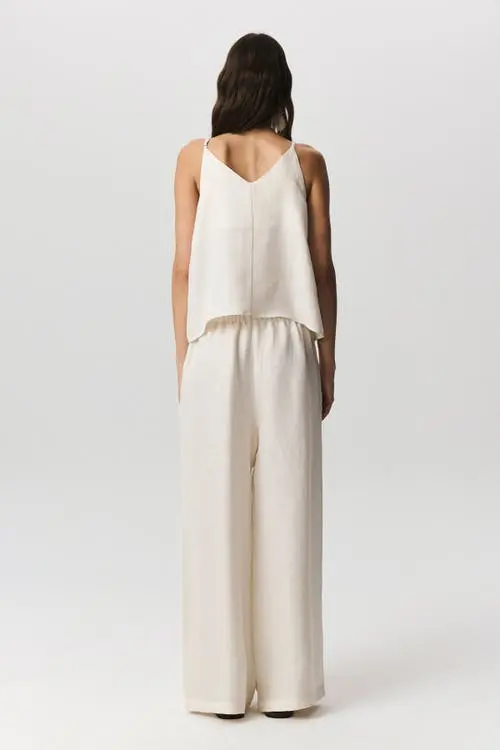 BULDAN'S Seta Pants - Ivory