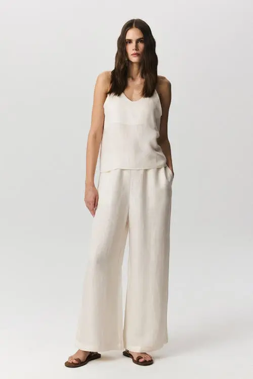 BULDAN'S Seta Pants - Ivory
