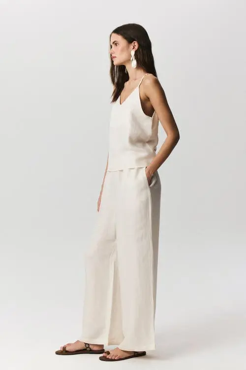 BULDAN'S Seta Pants - Ivory