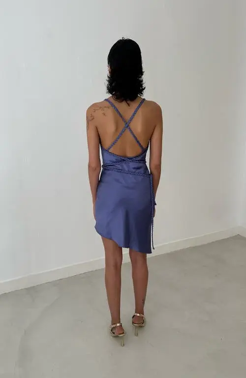 SAEMDI Indy Mini Satin Dress