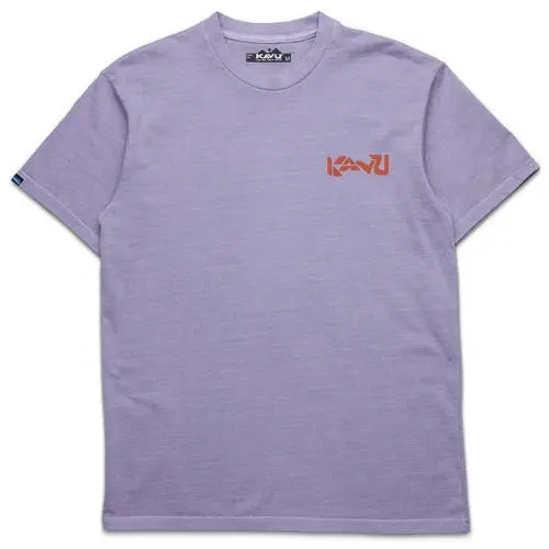 KAVU Cubed T-shirt - Dusted Grape