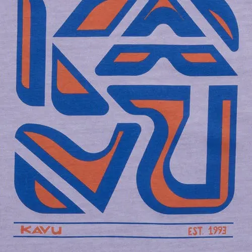 KAVU Cubed T-shirt - Dusted Grape