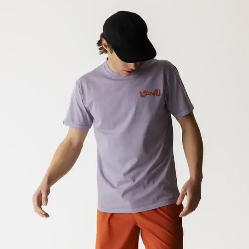 KAVU Cubed T-shirt - Dusted Grape