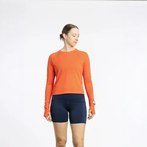 OISELLE Flyout Boxy Long-sleeve Shirt - Sunburst