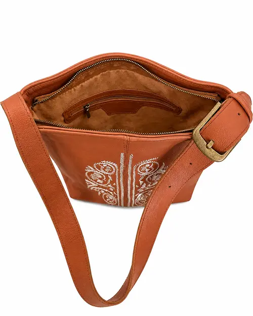 AMASOUK Zahra Leather Bucket Tote