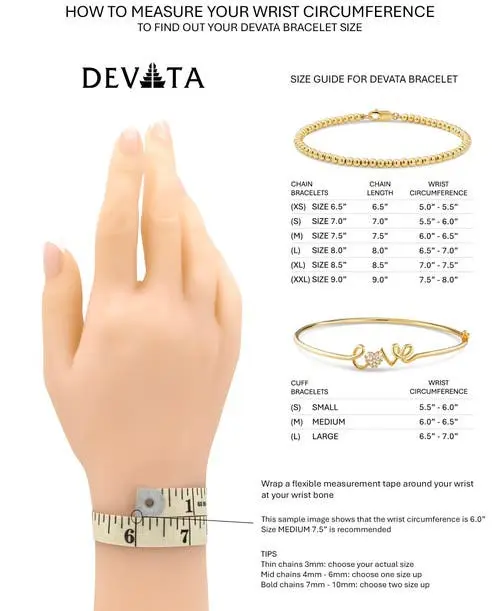 DEVATA Dragon Skin Chain Bracelet