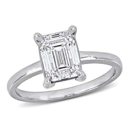 JULIANNA B. 2 Ctw Lab Grown Diamond Ring 14k Gold - White Gold