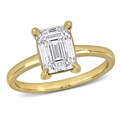 JULIANNA B. 2 Ctw Lab Grown Diamond Ring 14k Gold - Yellow Gold