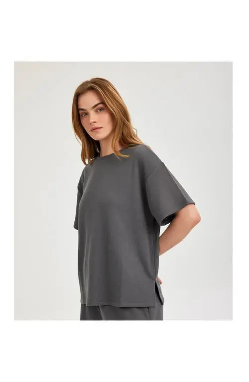 BEACH LIFE BY GOTTEX Summer Lounge Waffle T Shirt