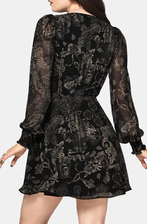 DISTURBIA Surge Wrap Mini Dress