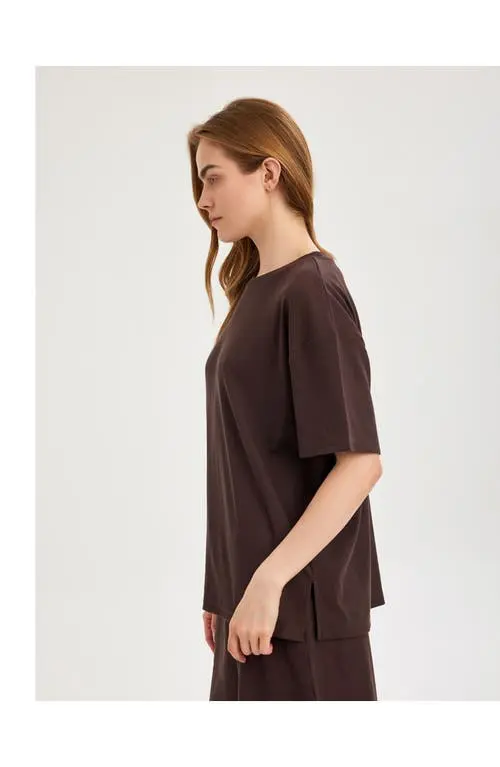 BEACH LIFE BY GOTTEX Summer Lounge Ribbed T Shirt