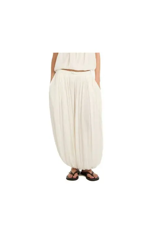BEACH LIFE BY GOTTEX Resort Balloon Pants Cover-up - White
