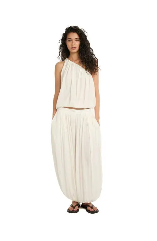 BEACH LIFE BY GOTTEX Resort Balloon Pants Cover-up - White