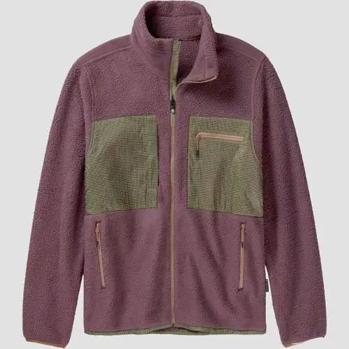 BACKCOUNTRY Wander Pile-fleece Jacket - Granite Plum