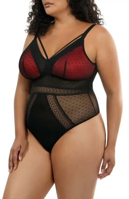 Parfait Mia Wire-free Full Bust Bodysuit - Black