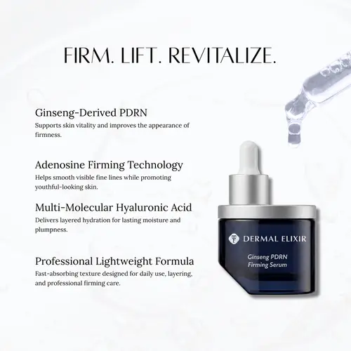 DERMAL ELIXIR Ginseng Pdrn Firming Serum