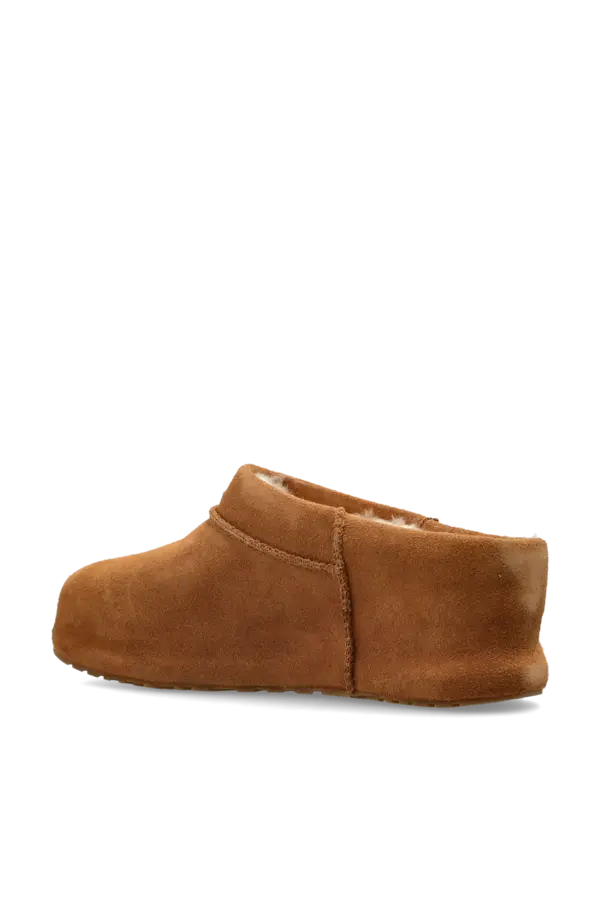 UGG Suede ‘enwrap Clog’ Wedge Shoes