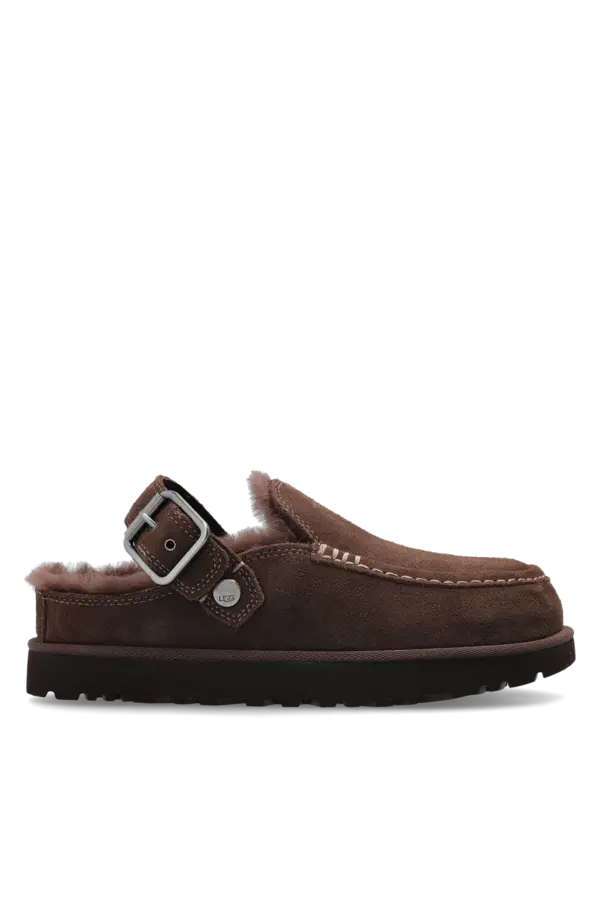 UGG Suede ‘goldenstar Evelina Clog’ Shoes - Brown