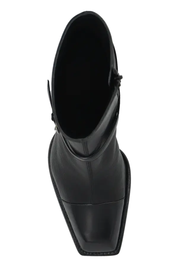 Alexander McQueen Leather Ankle Boots ‘niko Ankle Boots