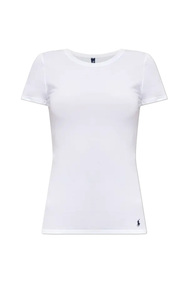 Polo Ralph Lauren Lingerie-style T-shirt With Logo - White
