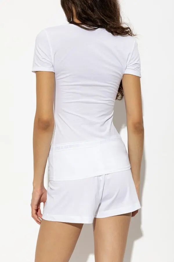 Polo Ralph Lauren Lingerie-style T-shirt With Logo