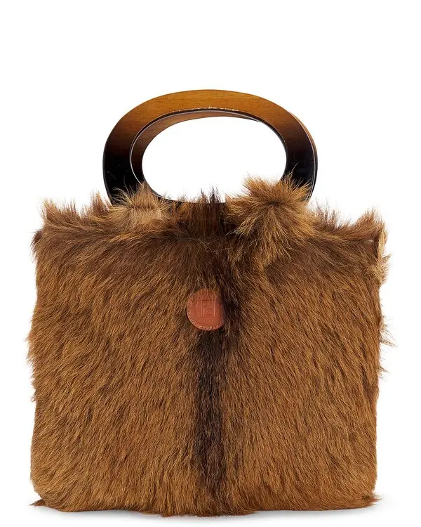 FWRD RENEW Fendi Fur Tote Bag