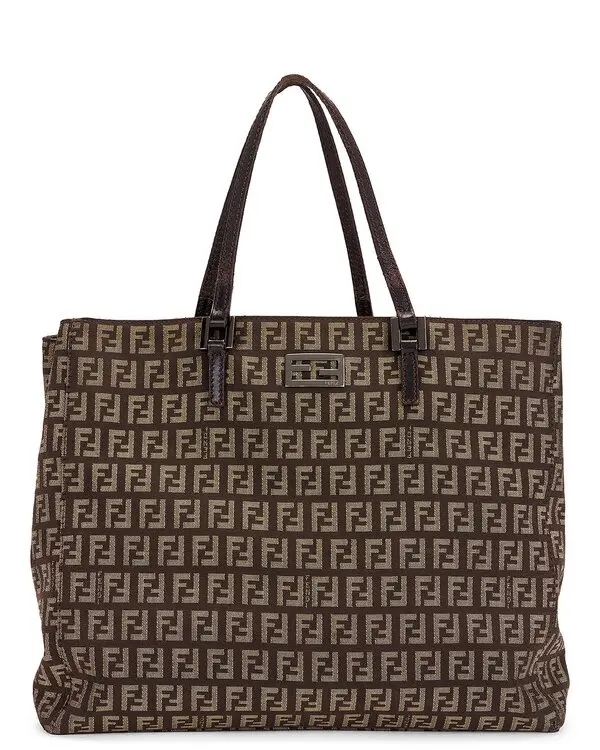 FWRD RENEW Fendi Zucchino Tote Bag