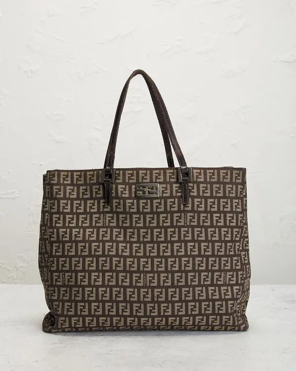 FWRD RENEW Fendi Zucchino Tote Bag